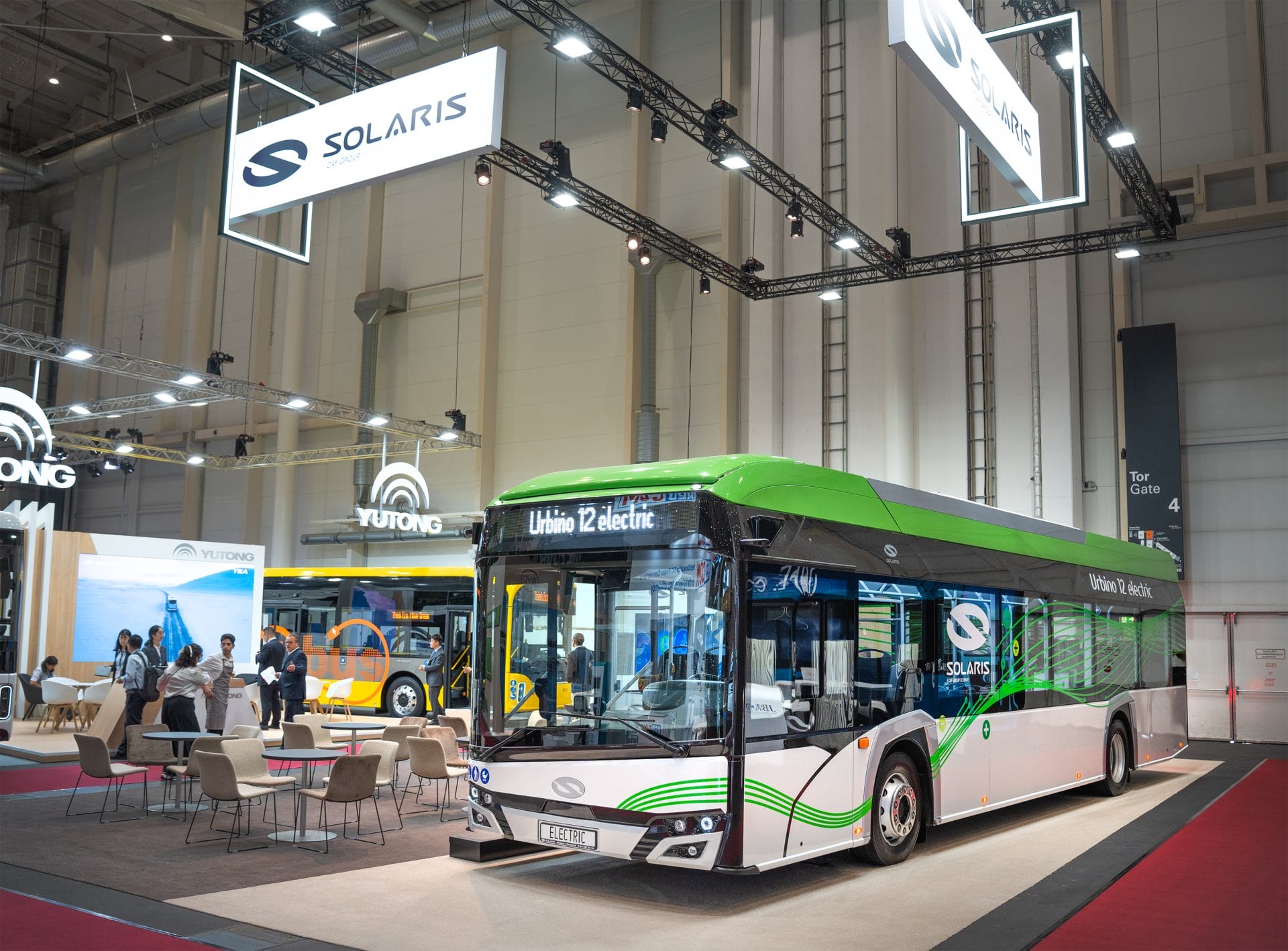 Solaris presenta el Urbino 12 eléctrico con un sistema de propulsión modular