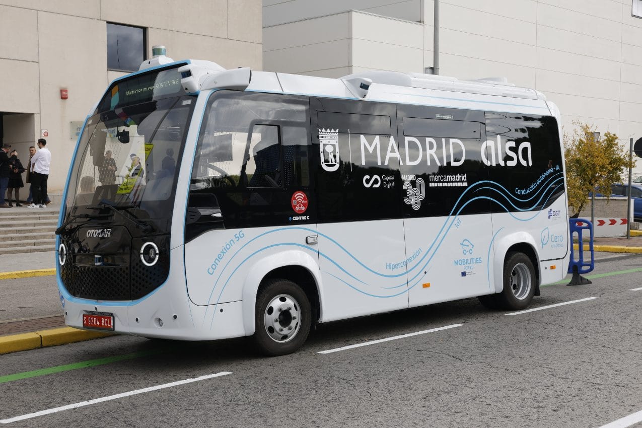 Alsa presenta en Mercamadrid el primer autobús urbano de conducción ...